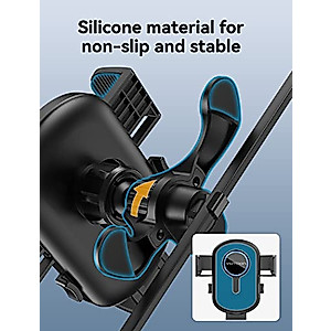 Phone Mount for Car VENTION Vent-Windshield-Dashboard Car Cell Phone Holder Mount 3 in 1 Automobile Cradles Stand suction cup phone holder for car cell phone mount for car cell phone automobile cradles Compatible with iPhone 13 14 Pro Max