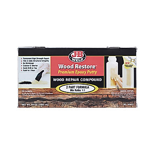 J-B Weld 40007 Wood Restore Premium Epoxy Putty Kit - 64 oz.