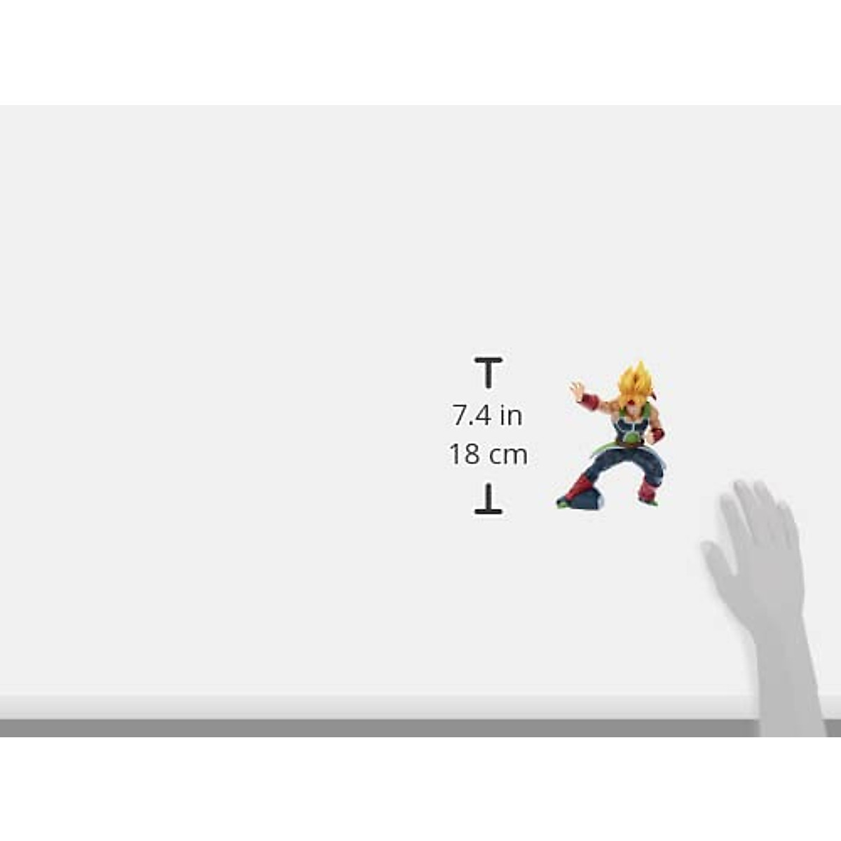 Banpresto 39763 Dragon Ball Z Bardock Figure, Multiple Colors