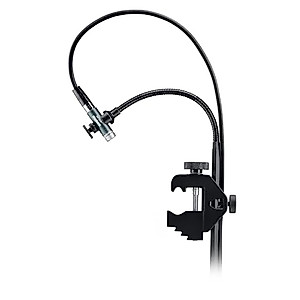 Shure BETA 98AD/C Drum Microphone - Miniature Cardioid Condenser Mic with RPM626 in-Line Preamplifier, A98D Drum Mount for Secure Placement and C98D 15' Cable - Ideal for Snares, Toms and Percussion