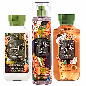 Bath & Body Works - Fairytale - 3 pc Bundle - Trio - Shower Gel, Fine Fragrance Mist and Body Lotion