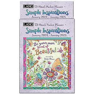 LANG Simple Inspirations™ 2024 Monthly Pocket Planner (24991003185)
