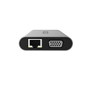 Sitecom CN-390 USB-C Multiport Pro Adapter | USB-C to 2X USB 3.1 + 2X USB 2.0 + 2X HDMI + 1x VGA + 1x Gigabit LAN + 1x SD/Micro-SD Card Reader