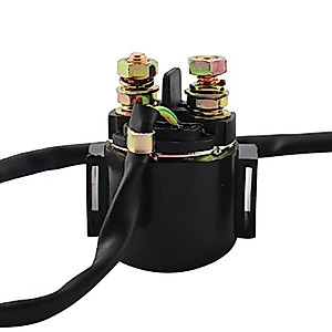 PRO BAT Universal Starter Solenoid Relay 2 Wire for 50cc 70cc 90cc 110cc 125cc 150cc 200cc 250cc Moped ATV Sunl Quad Dirt Bike Scooter