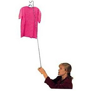 Only Hangers Hanger Hooker with Wooden Handle - Reach Pole - Hanger Retriever