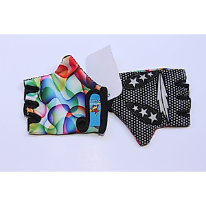 HANG Monkey Bar Gloves Children 7 and 8 Years Old with Grip Control Monkey Bars Kids bar Gloves Kids Gymnastic Gloves Bars Kids Bike Gloves Girls Monkey bar Gloves Kids Monkey Bars bar Gloves Kids