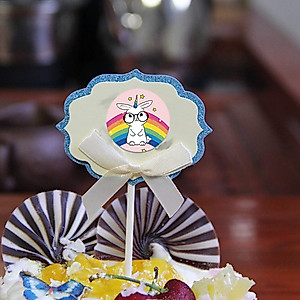 500pcs 1 Inch Easter Day Bunny Rabbit Stickers 8 Design Roll Stickers Cute Happy Easter Stickers for Kids Children Card Scrapbooking Easter Art Craft Easter Gift Party Favours Decorations