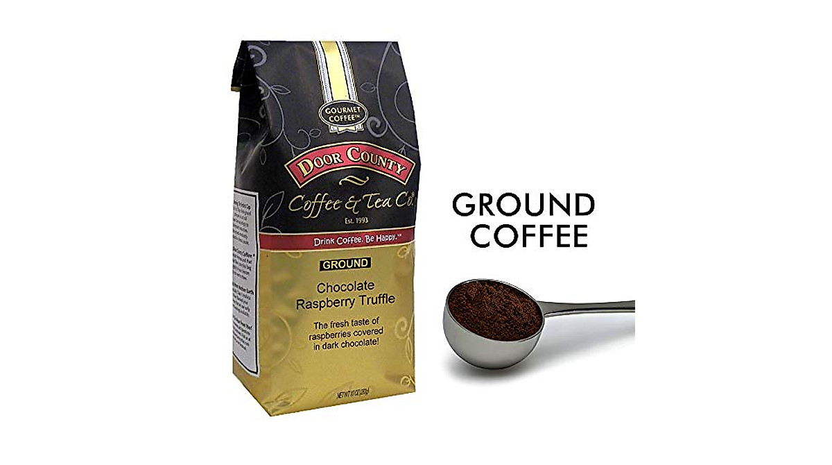 Indulge in Door County Chocolate Raspberry Truffle Coffee