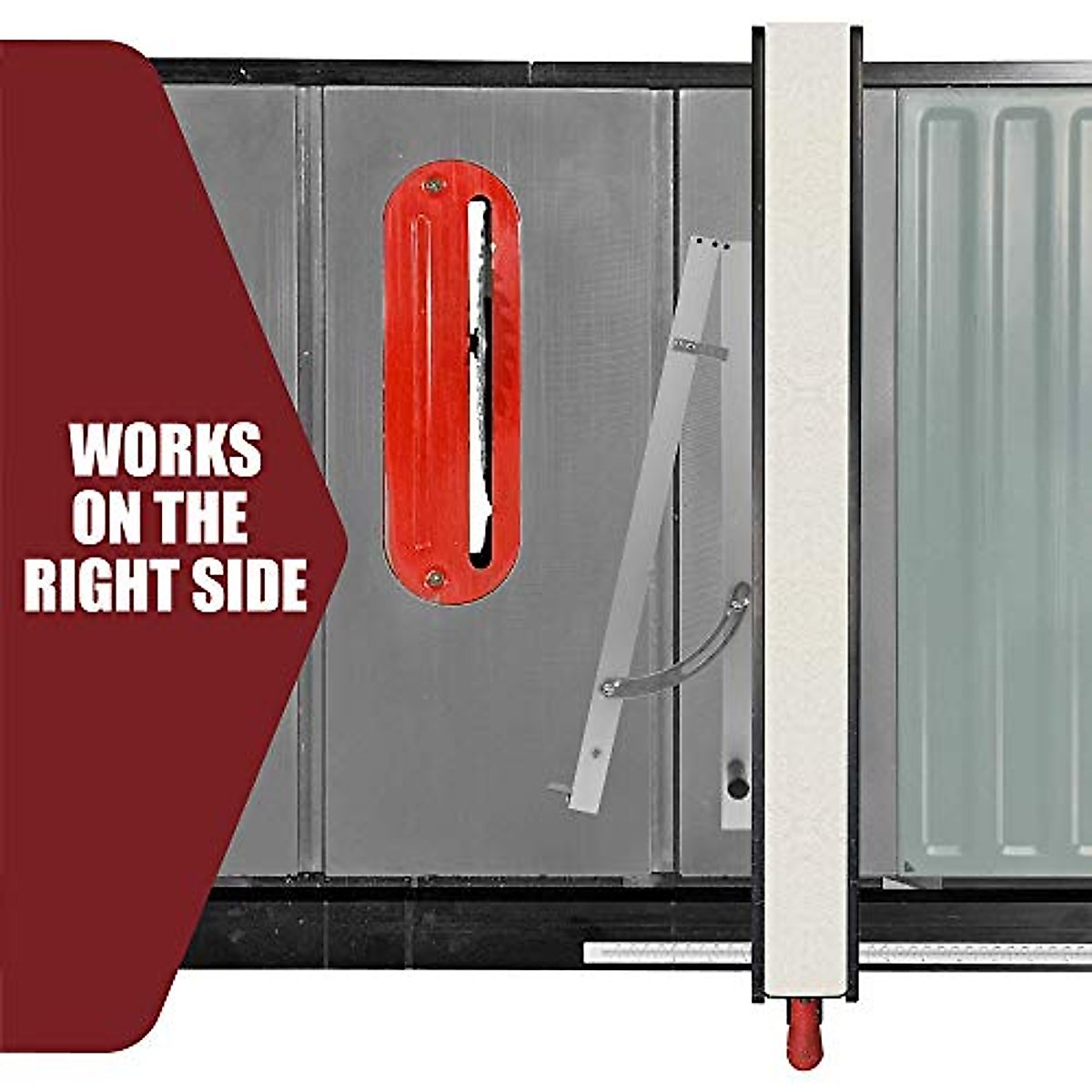 Fulton Taper Cutting Jig For Creating Tapered Angles Up to 15 Degrees on Your Table Saw 24 Inch Long Aluminum Rails with Scale and Stop