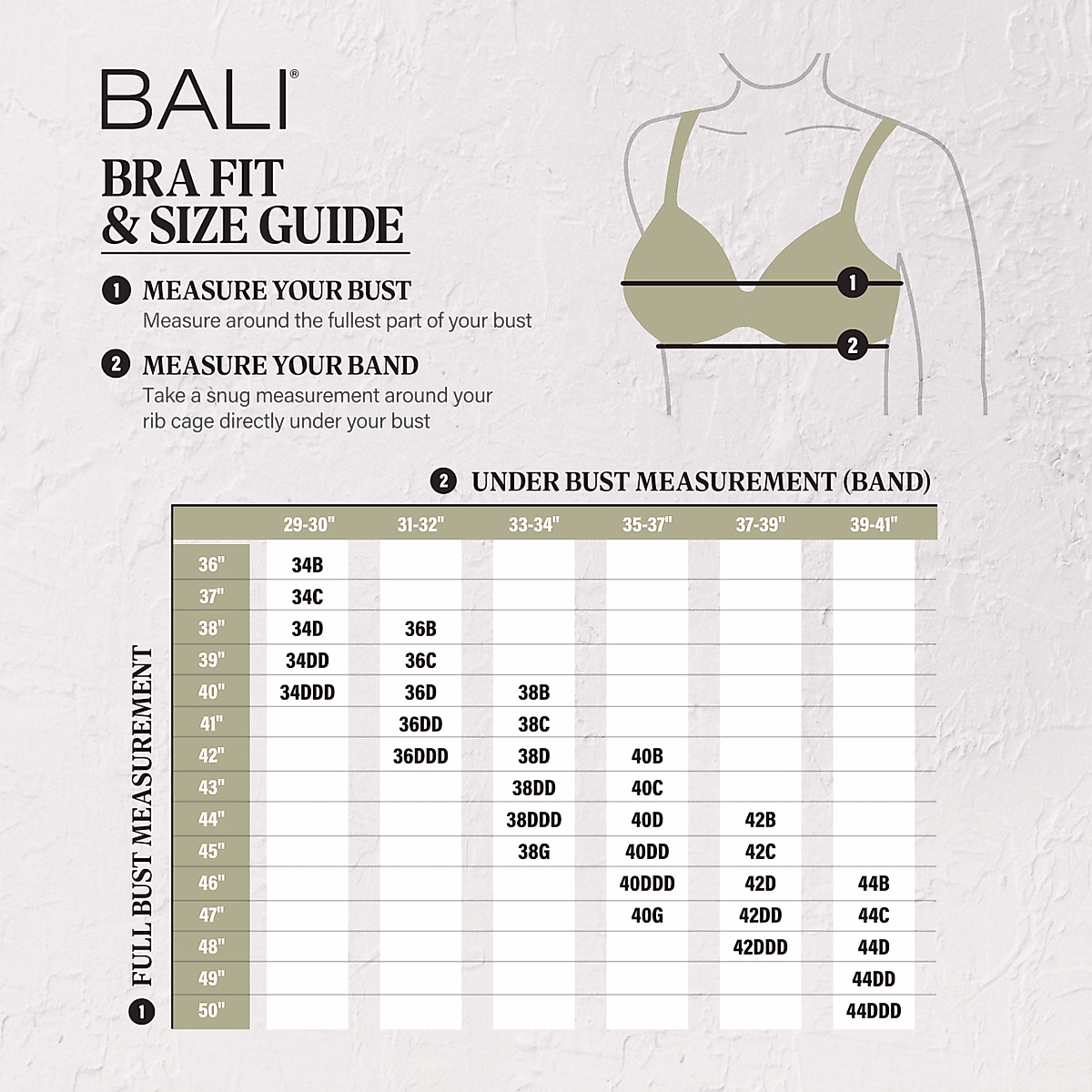 Bali Women's One Smooth U Ultra Light Minimizer Underwire Bra DF3490, Taupe, 36C