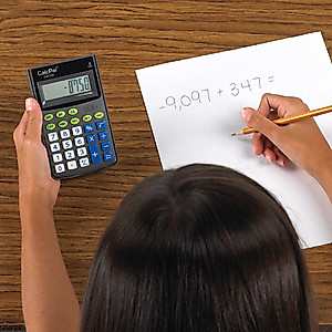 EAI Education CalcPal EAI-130 Basic Calculator - Set of 10