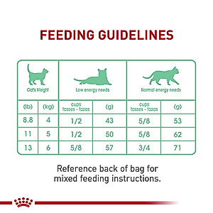 Royal Canin Feline Care Nutrition Digestive Care Dry Cat Food, 3 lb bag