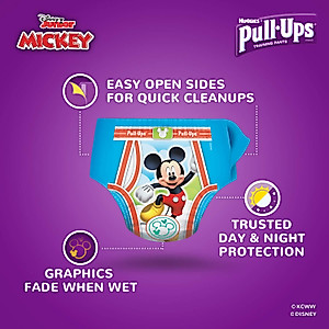 Pull-Ups Learning Designs for Boys, Potty Training Pants, 12-24 Months (14-26 lb.), 27 Ct. (Packaging May Vary)