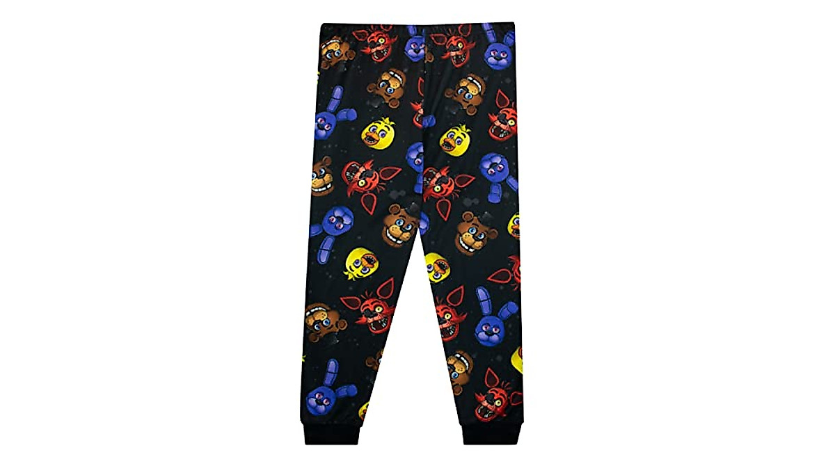 FNAF Boys Pajamas - Officially Licensed Freddy Fazbear Red Nightwear