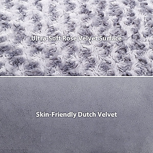 MIHIKK Orthopedic Dog Couch Bed Deluxe Plush L-Shaped with Waterproof Lining Bolster Dog Sleeping Sofa with Removable Washable Cover & Nonskid Bottom Pet Bed for Medium Large Jumbo Dogs, Gray