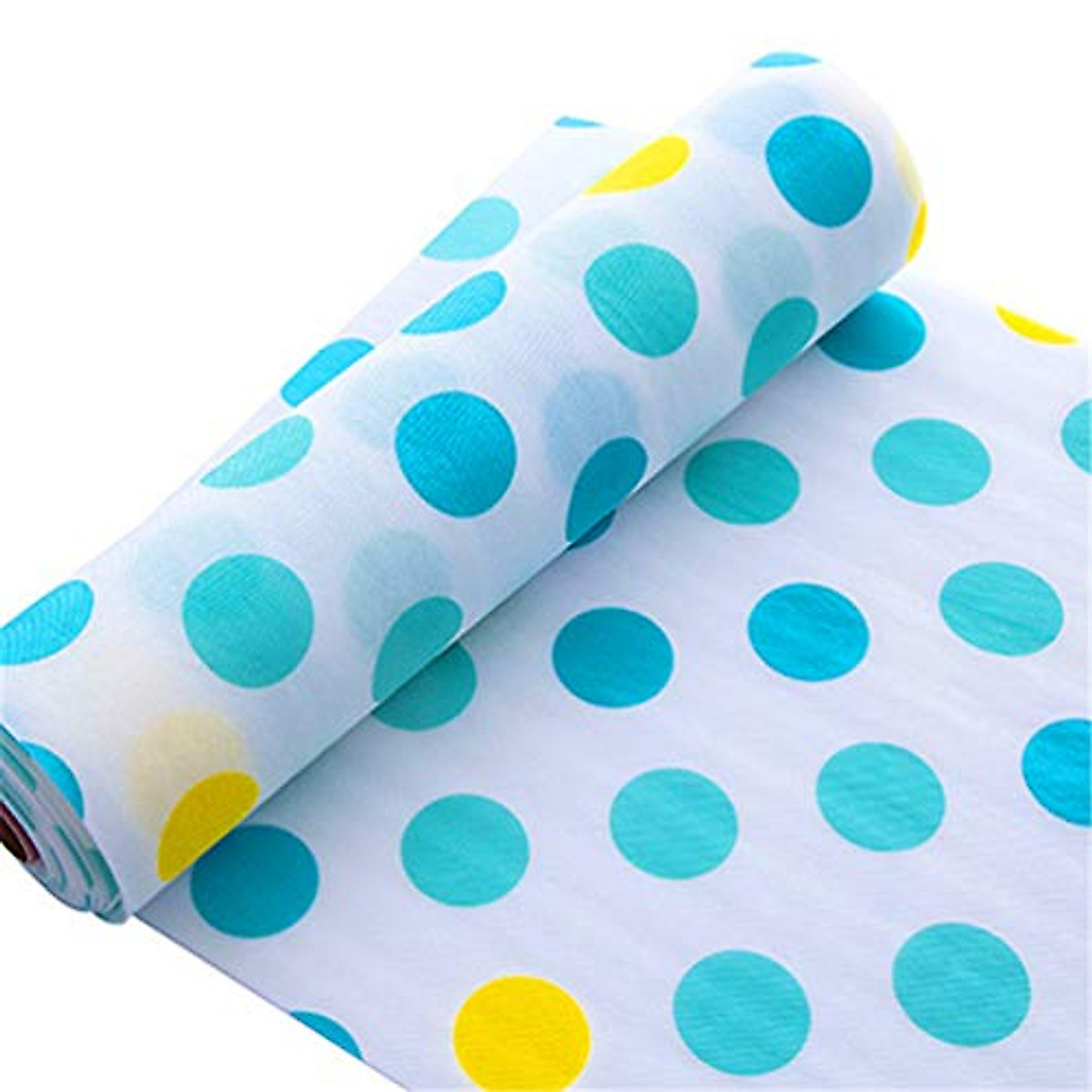 VOSAREA Waterproof Shelf Liner Moistureproof Drawer Liner for Kitchen Cabinet Cupboard Shelves (Blue Dot)