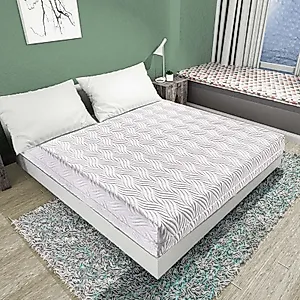 FTOPBTB King Size Mattress, 10 Inch Comfort Cooling Memory Foam Mattress in a Box, Tight Top Mattress for Motion Isolation&Pressure Relief, CertiPUR-US Certified (King)