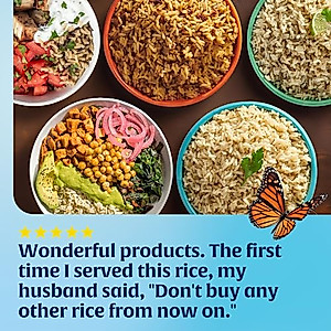 Lundberg Organic California Sushi Rice - Short Grain Rice, White Japanese-Style Sticky Rice for Perfect Sushi Rolls, Rice Bowls, and Mochi, White Rice Grown in California, 32 Oz