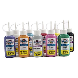 Creativity for Kids Sparkling 3D Wonder Paint Activity Kit - Deluxe Window Art Paint Kit , Yellow