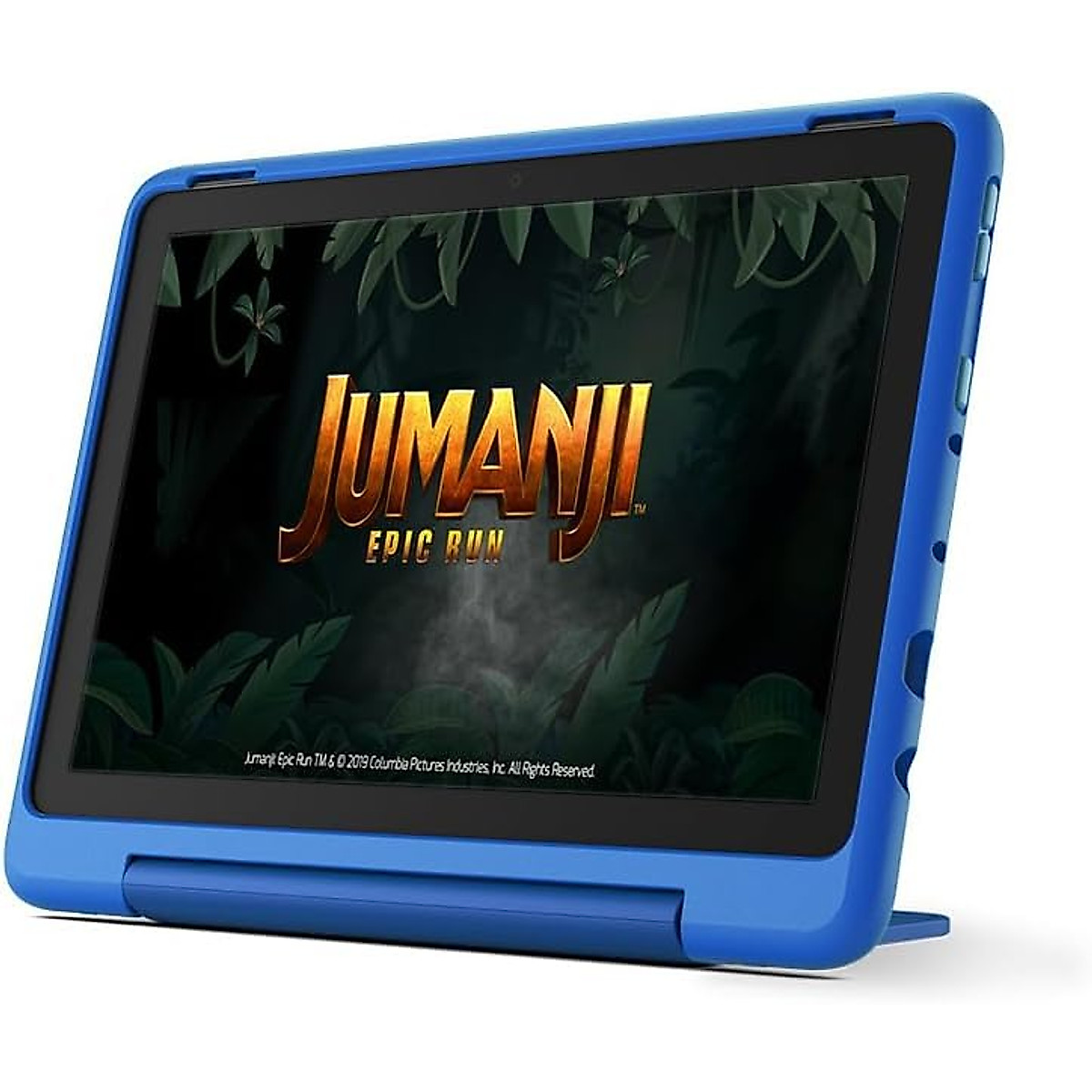 Kids Tablet Bundle: Includes Amazon Fire HD 10 Kids Pro tablet, 10.1" (2021 Release) | 32 GB | Intergalactic & Made for Amazon Bluetooth Kids Headphones with Boom Microphone Ages (7-12) | Blue