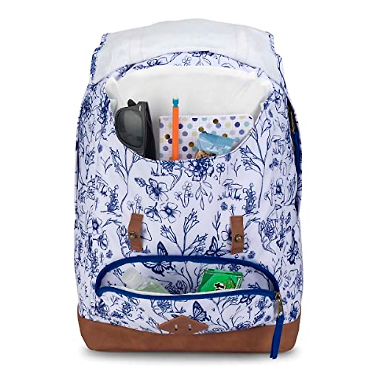 JanSport Cortlandt 15-inch Laptop Backpack-25 Liter Travel Pack, Foraging Finds, One Size