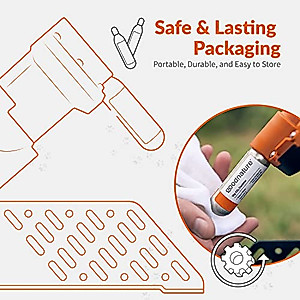 Goodnature Replenishment Pack, Automatic Paste Pump with Chocolate Paste Formula & CO2 Canister, Pet-Friendly & Home Safe