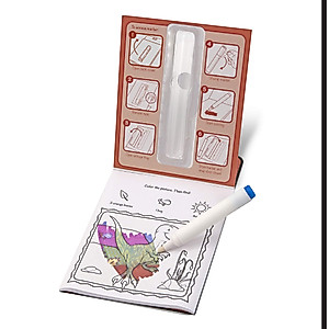 Melissa & Doug ColorBlast! Sea Life and Dinosaurs Color-Reveal Coloring Books, 2-Pack