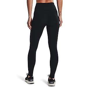 Under Armour Womens Motion Leggings, Black (003)/Jet Gray, Medium