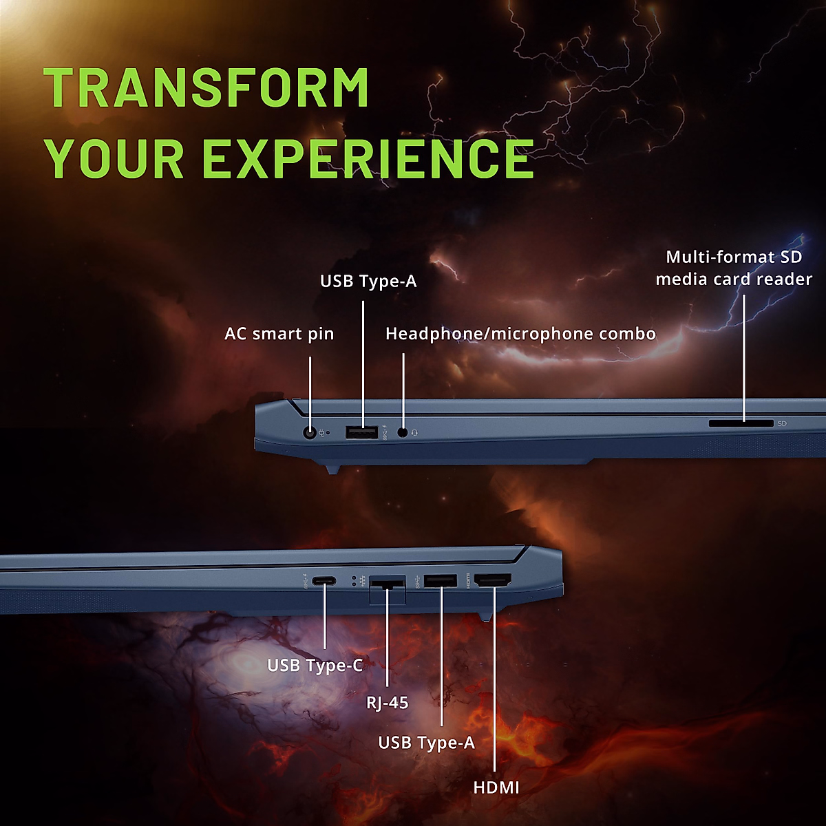 HP Victus 15.6" FHD 144Hz Gaming Laptop, Intel i5-12450H, NVIDIA GeForce RTX 3050, 64GB DDR4 RAM, 2TB PCIe SSD, Backlit Keyboard, WiFi 6, Win 11, Blue, 256GB Docking Station Set