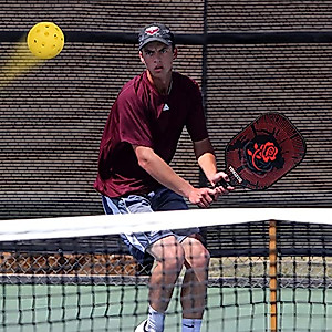 YDXIZCQ Fiberglass Pickleball Paddles Set YD-BR00001 Include Pickleball Paddles*2 Indoor Ball*2 Outdoor Ball*2 Carrying Bag*1 …