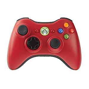 Xbox 360 Limited Edition Red Wireless Controller and Play & Charge Kit
