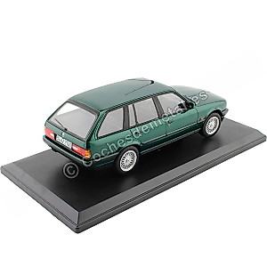 1990 325i Touring Green Metallic 1/18 Diecast Model Car by Norev 183219