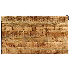 AJSEOYBS Dining Table,Dining Room Table, w/Spacious Desktop, Kitchen Table, Ideal for Living Room, Dining Room and Restaurant,Dining Table 55.1"x31.5"x29.9" Solid Mango Wood