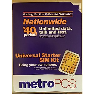 Metro PCS Try Cut SIM Card