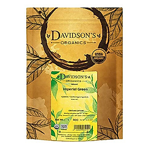 Davidson's Organics, Imperial Green, Loose Leaf Tea, 16-Ounce Bag