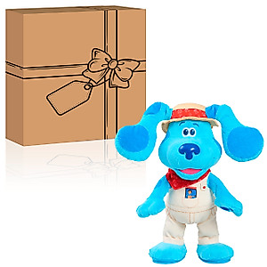 Blue's Clues and You! B-I-N-G-O Blue, 14-inch Interactive Plush Toy with Song and Game Mode, Dog