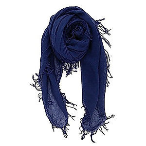 Chan Luu NEW Medieval Blue Beautiful Cashmere & Silk Soft Scarf
