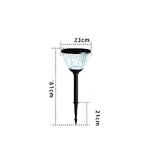 Enlylyog Lawn Lamp Outdoor Landscape Villa Back Garden Lawn Lamp Home Small Outdoor Waterproof Courtyard Lamp Hotel Outdoor Garden Column Head Lamp