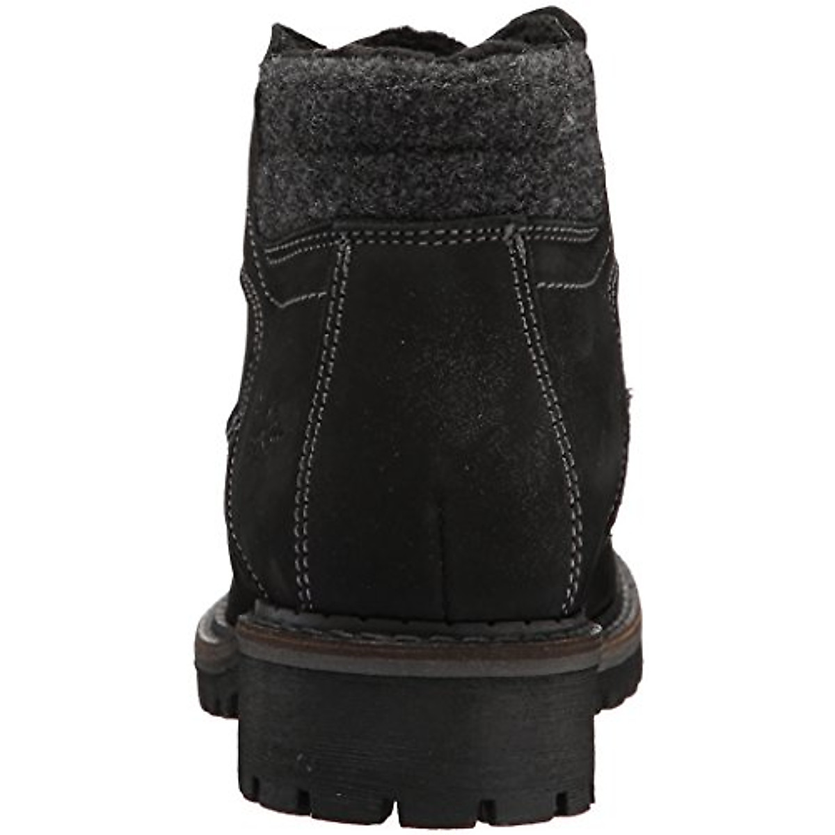 Bos. & Co. Women's Hartney Hiking Boot, Black Nubuck/Boil Wool, 36 M EU (5.5-6 US)