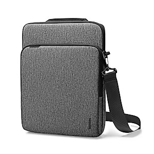 tomtoc 360 Protective Laptop Sleeve Designed for 16-inch New MacBook Pro M4/M3/M2/M1 Pro/Max 2024-2019, Water-Resistant Well-Organized Accessory Sleeve Case with Handle
