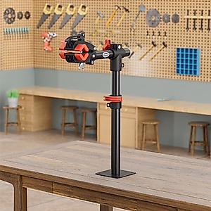 CXWXC Bike Repair Stand - Bench Mount Bike Maintenance Stand Rack - E bike Workstands Shop Home Mechanics for Mountain Bike and Road Bike