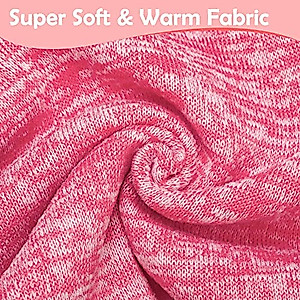 KOOLTAIL Dog Sweater Winter Clothes 4 Pack - 4 Colors Soft and Warm Suitable for Tiny Small Medium Dogs Puppy Pet Fall Sweaters Fashionable