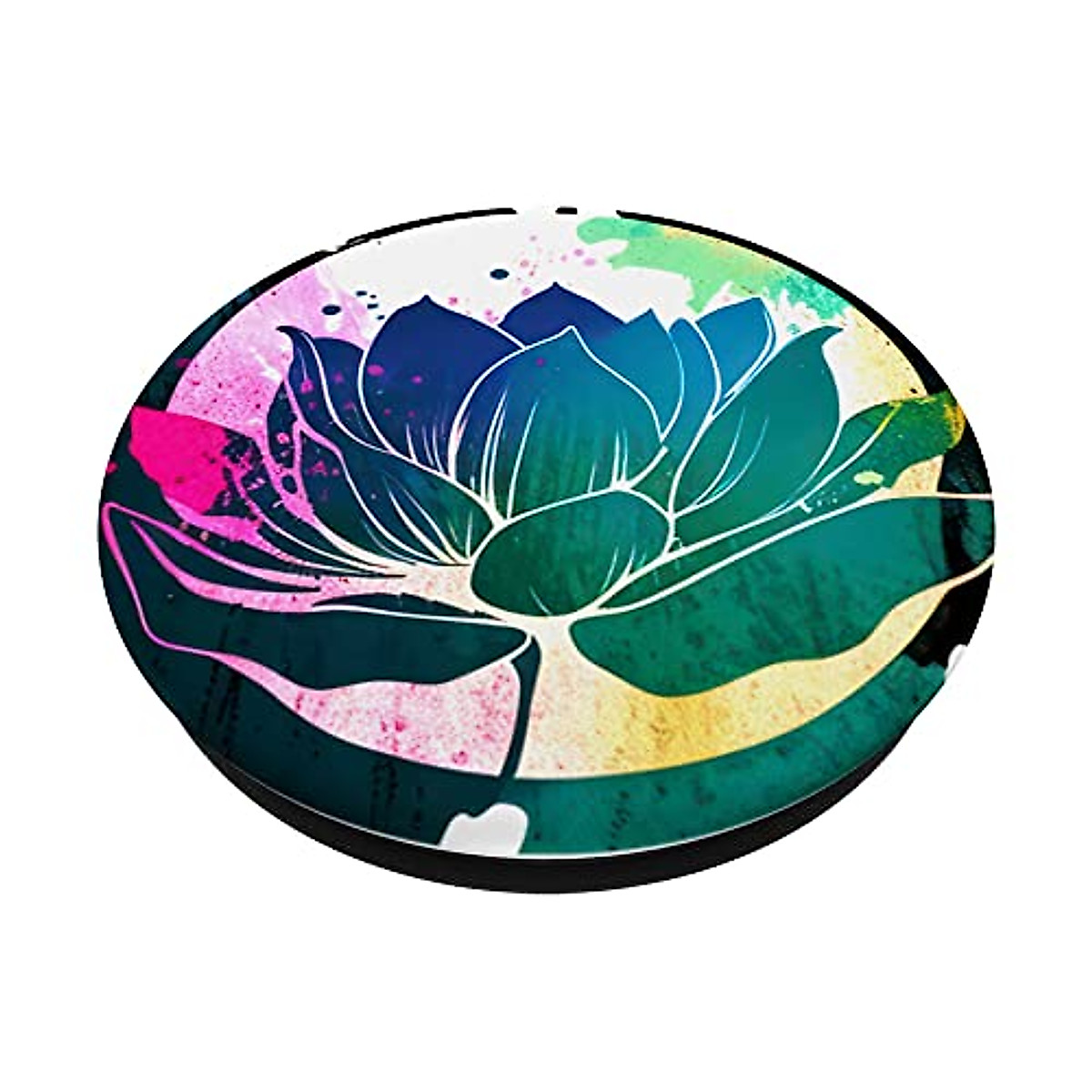 Lotus Flower Blossoms Garden Botanical Aesthetic Plants Art PopSockets Swappable PopGrip