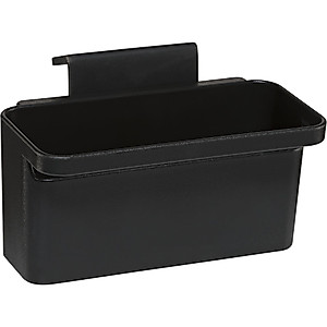 Brabanta SinkSide In-Sink Organizer (Dark Gray) Tidy Storage/Drainage Container with Suction Cups for Kitchen Sink Sponges, Cloths, Dishsoap