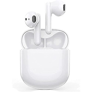 Wireless Earbud Bluetooth 5.0 Headphones Noise Cancelling Air Buds Pods 3D Stereo Ear pods in-Ear Ear Buds with Deep Bass Earphones Sport Headsets for Android/Samsung/Apple iPhone