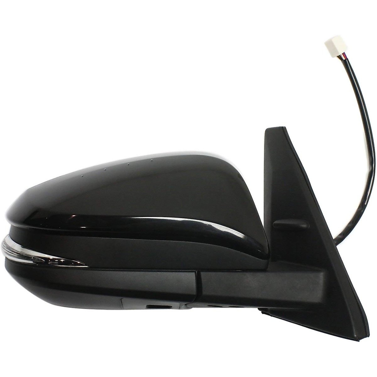 Kool Vue Passenger Side Power Heated Mirror for Toyota 4Runner 2014-2018 With Signal Light & Puddle Lamp Paintable