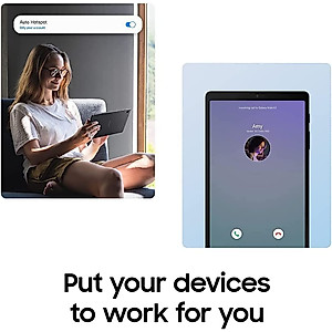 SAMSUNG Galaxy A7 Lite 32GB 8.7-Inch Wi-Fi Tablet (Silver, Renewed)