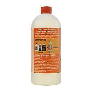 Elmer's Slime Activator Magical Liquid Slime Activator Solution, Updated Formula for Twice as Much Slime, (1 Quart)