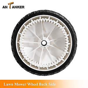 Antanker Drive Wheel Replace for Toro 119-0311 137-4832 115-2878 205-360 Drive Wheel for Toro 22" Recycler 20330 20339 20350 20370 20954 Self-propelled 8" Lawn Mower Front Drive Wheels 2 Pack