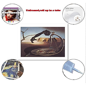 41+ Salvador Dali Canvas Wall Art The Sublime Moment by Salvador Dalí Surrealist Poster Decorative Painting Canvas Wall Art Living Room Posters Bedroom Painting 12x18inch(30x45cm)